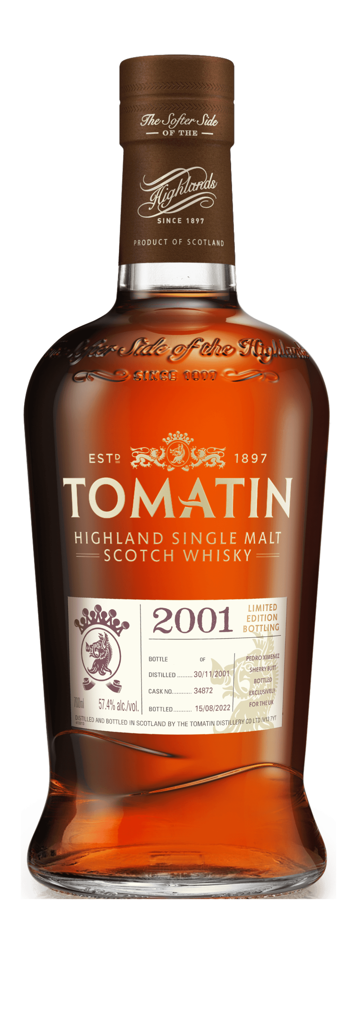 2001 Single Cask - Tomatin Whisky