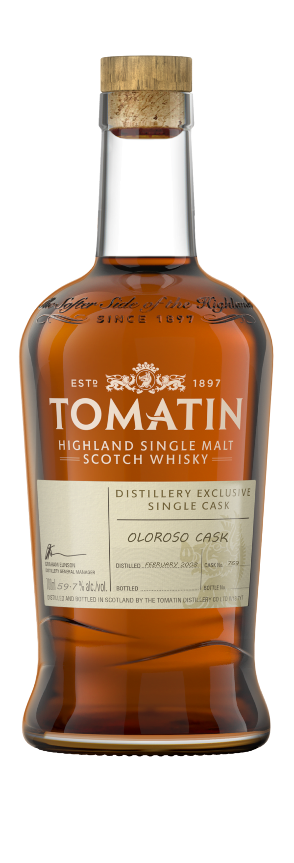 Tomatin Cask Strength Bourbon and Sherry - Tomatin Whisky