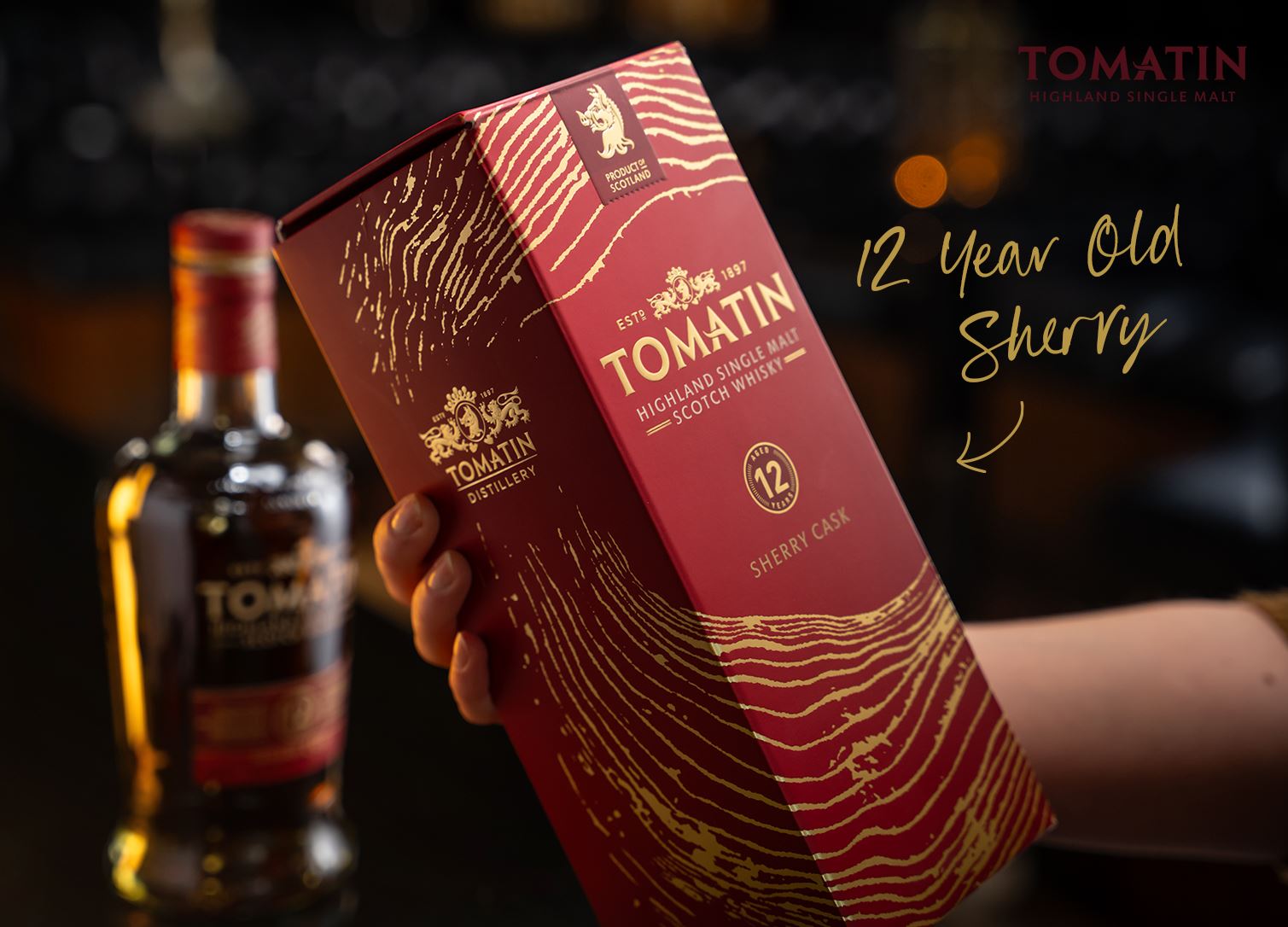 New: Tomatin 12 Year Old Sherry Cask - Tomatin Whisky