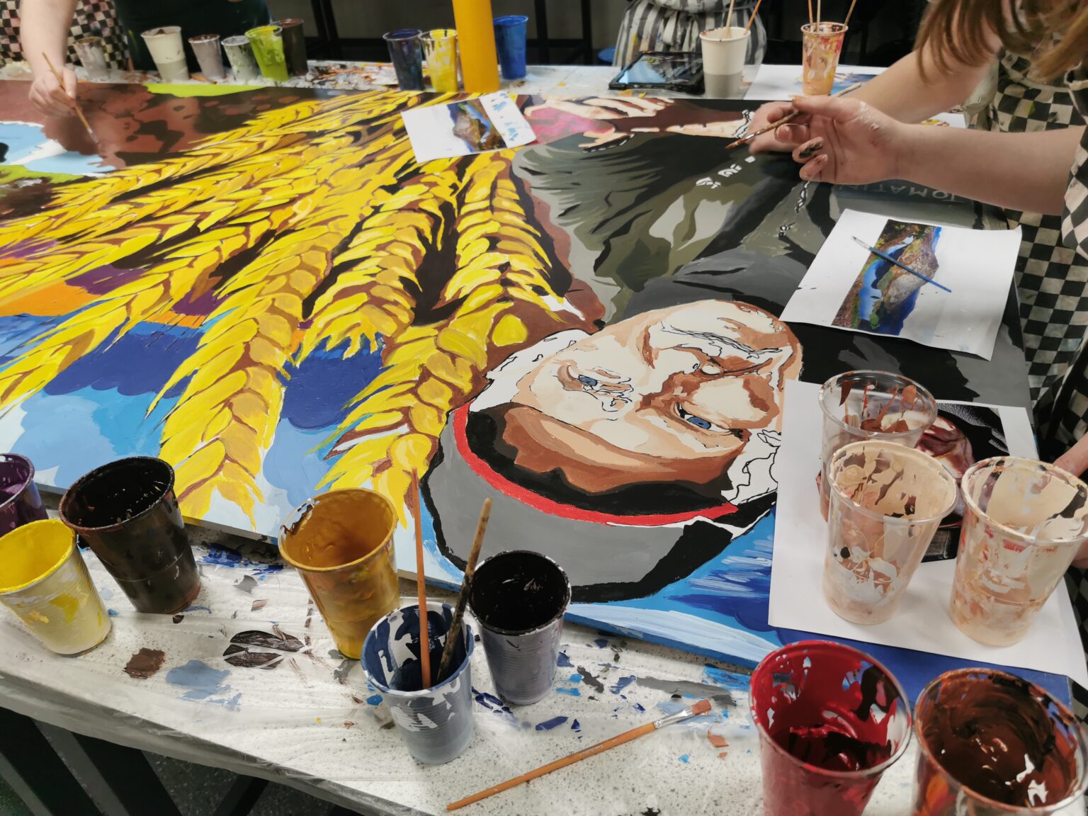 New distillery mural in partnership with Millburn Academy - Tomatin Whisky