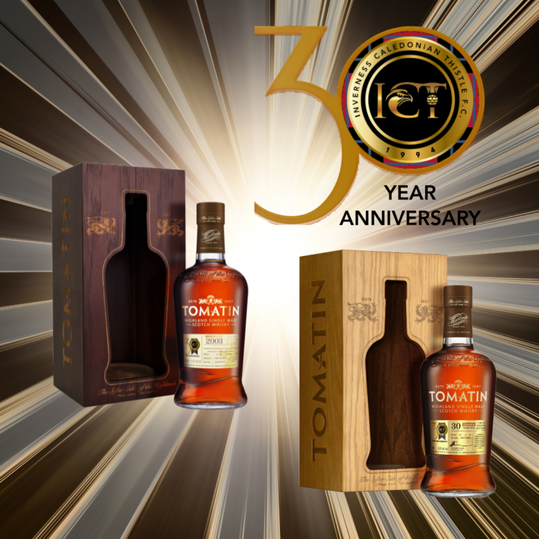 Celebrating 30 years of Inverness Caledonian Thistle with Tomatin ...